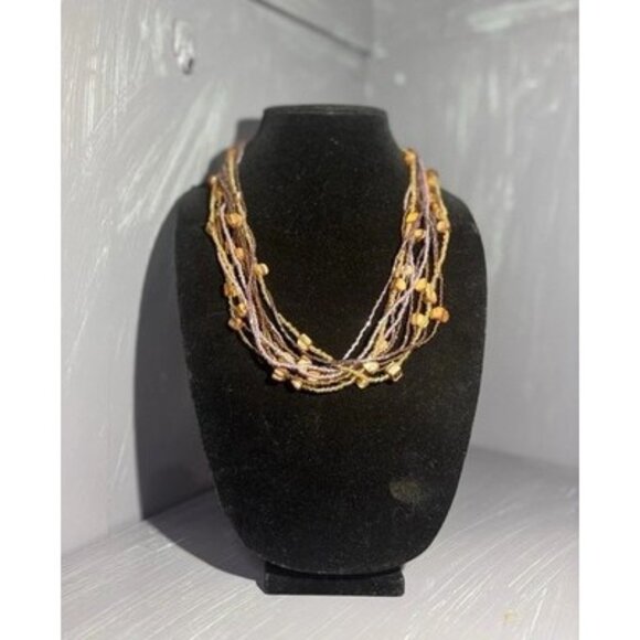 Unbranded | Jewelry | A66 Beautiful Sea Bead And Shell Necklace Multi ...